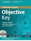 Cambridge English Objective Key 2nd Edition Książka Nauczyciela + Teacher's Resources Audio CD ...