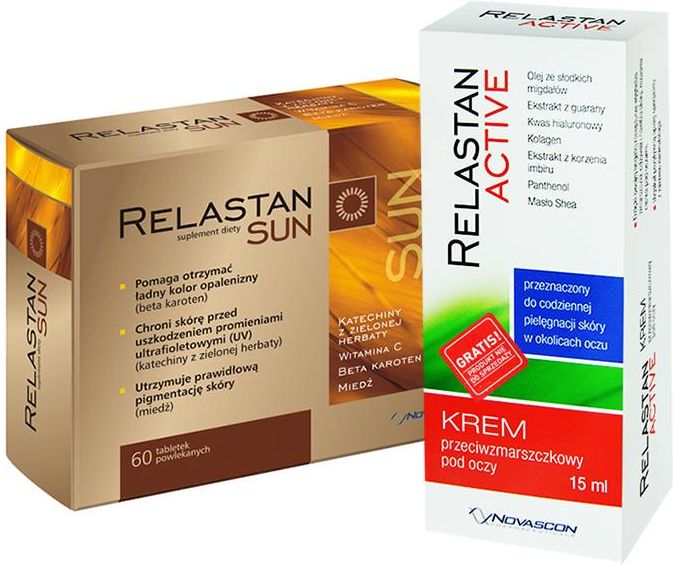 Relastan Sun 60 tabletek - Opinie i ceny na Ceneo.pl