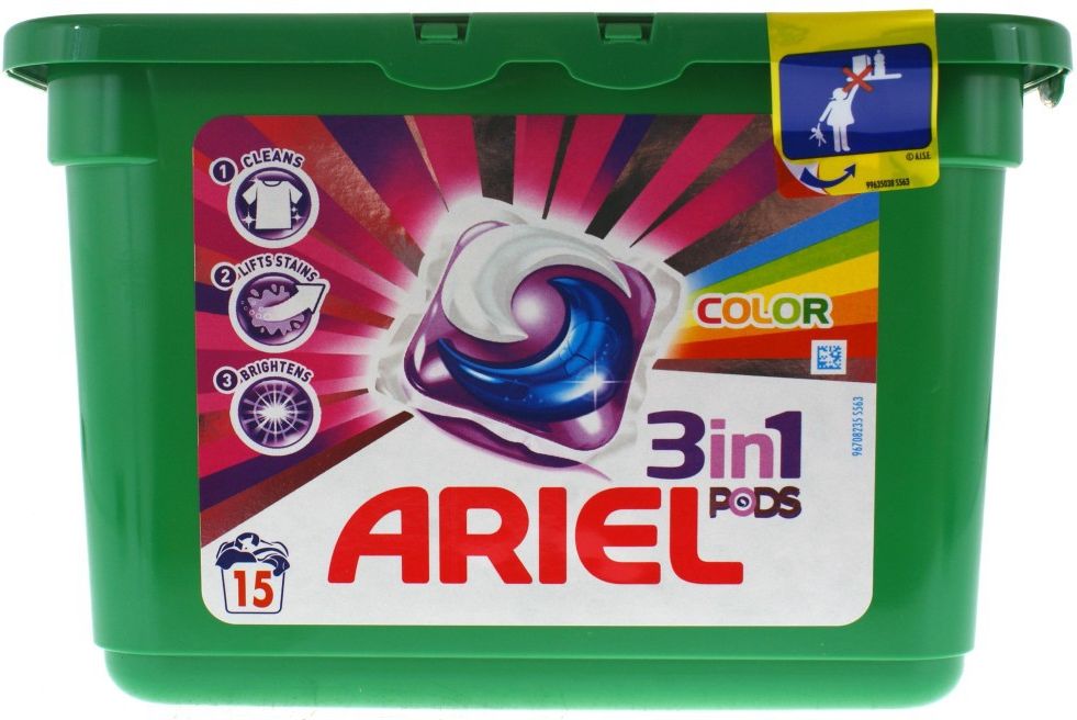 Ariel Color & Style Kapsułki do prania jasnych tkanin 15 prań - Opinie ...