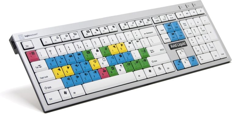 LOGICKEYBOARD KLAWIATURA PC DLA AVID/PINNACLE LIQUID/STUDIO TYP: US ...