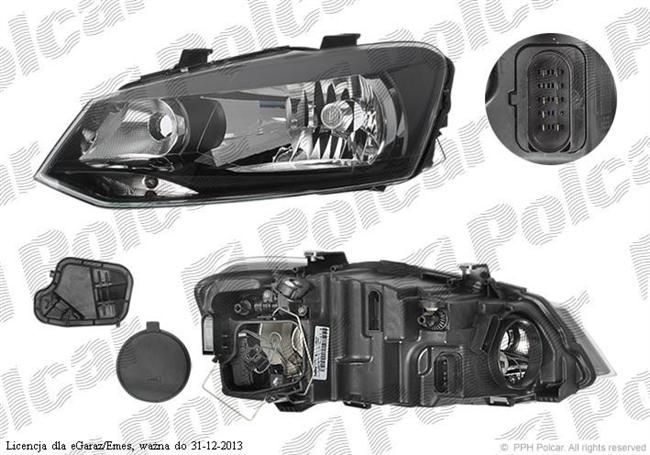 Lampa Przednia Valeo Lampa Przednia Reflektor Główny Typ Żarówki H4