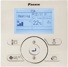 Daikin Zaawansowany Sterownik Przewodowy Brc1E52A Z Wyświetlaczem ...