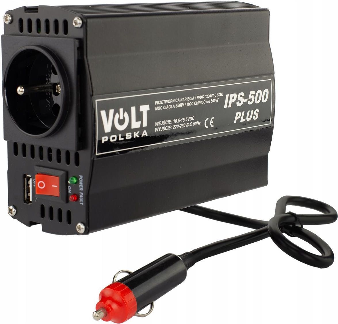 Przetwornica napięcia Volt Przetwornica Napiecia Ips-500 Plus 12V ...