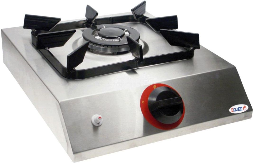 Egaz Nastolna Kuchenka Gastronomiczna, Gazowa 1-Palnikowa, 4,5 Kw (EGAz ...