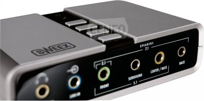Karta muzyczna Sweex 7.1 USB (SC016) - Opinie i ceny na Ceneo.pl