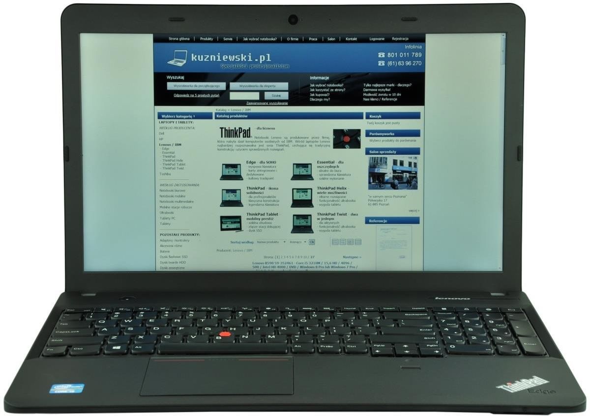Laptop Lenovo Thinkpad Edge E531 (N4I7Tpb) - Opinie i ceny na Ceneo.pl