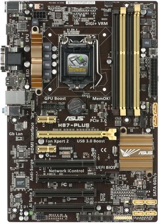 Płyta główna PC Asus H87-PLUS - Opinie i ceny na Ceneo.pl