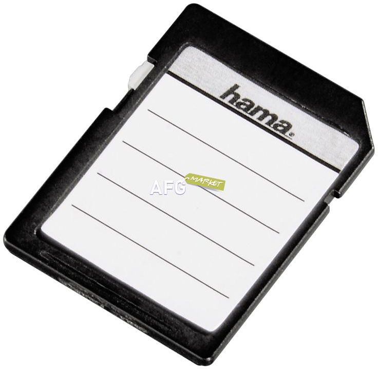 Karta pamięci do aparatu HAMA MEMORY CARD LABELS 18 PIECES CZARNY/BIAŁY ...