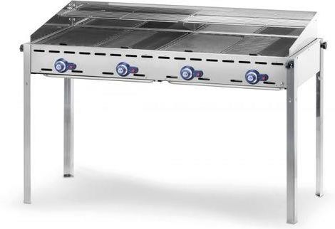 Hendi Grill Gazowy 4 - Palniki Green Fire 149607 - Ceny i opinie - Ceneo.pl