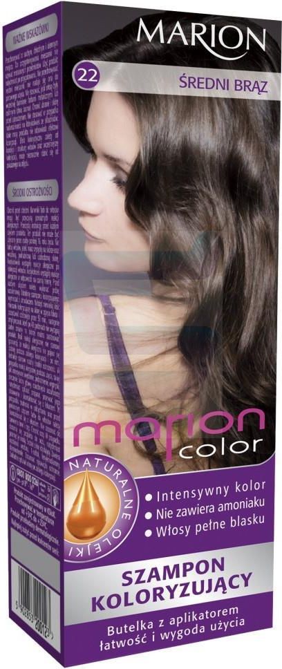 Marion Szampon koloryzujący Marion Color 22 sredni braz - Opinie i ceny ...