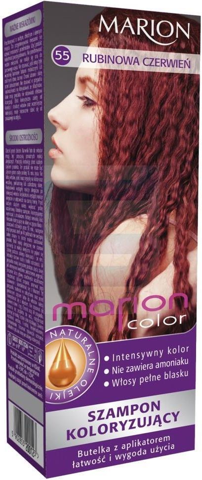 Marion Szampon koloryzujący Marion Color 55 rubinowa czerwien - Opinie ...