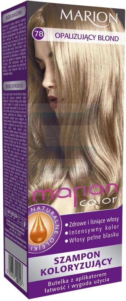 Marion Szampon koloryzujący Marion Color 78 opalizujacy blond - Opinie ...