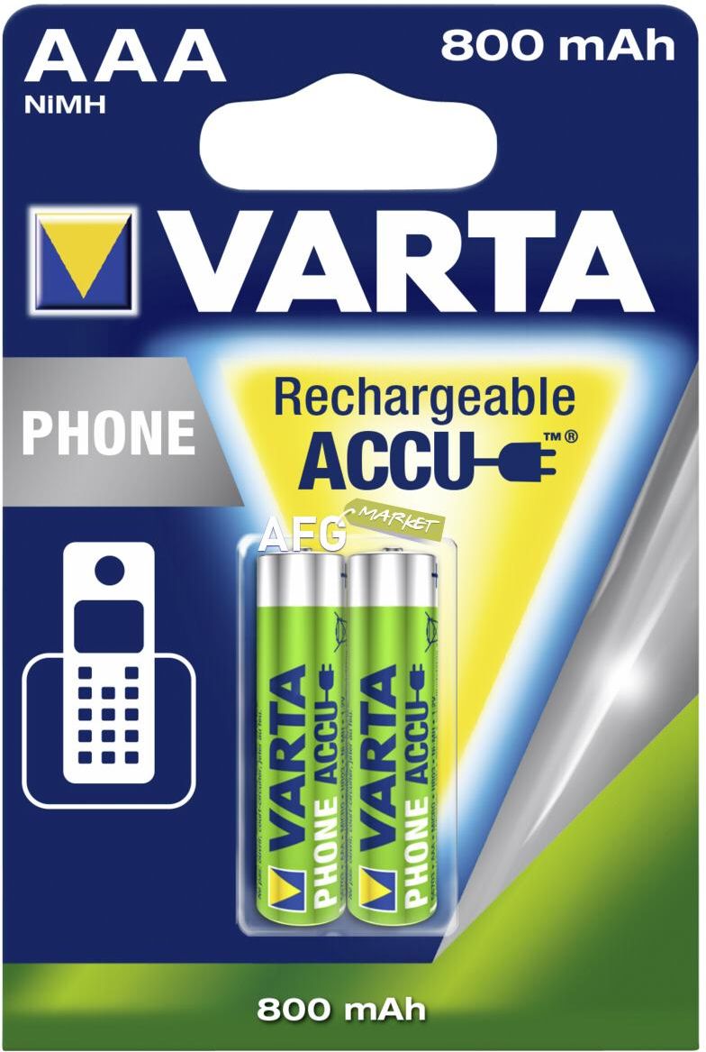 VARTA Phone Power 2xAAA 800 mAh (4008496330867) - Ceny i opinie na Ceneo.pl