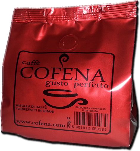 Kawa Cofena kawa ziarnista Cofena Gusto Perfetto 100% Arabika 250g ...