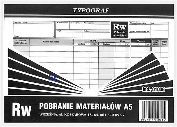 Typograf Druk Rw A5 1036 - Ceny i opinie - Ceneo.pl