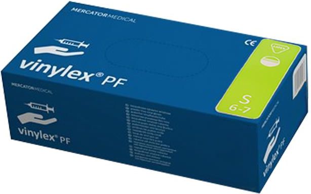 Rękawice VINYLEX PF winylowe S niejałowe niepudrowane 100 sztuk - Ceny ...