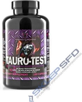 Anabolic Designs Tauro Test 180Kap - Ceny i opinie - Ceneo.pl