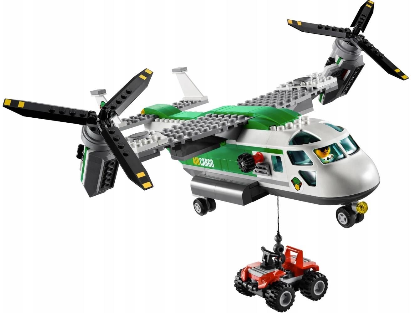 Lego City Samolot Transportowy 60021 - ceny i opinie - Ceneo.pl