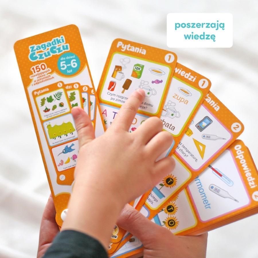 Zagadki CzuCzu dla dzieci od 5-6 lat - Gra dla dziecka - Ceny i opinie - Ceneo.pl