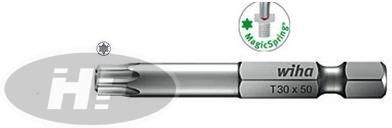 Wiha Bit Standard, TORX®, z MagicSpring®, forma E 6,3. 7045R T10x50 ...