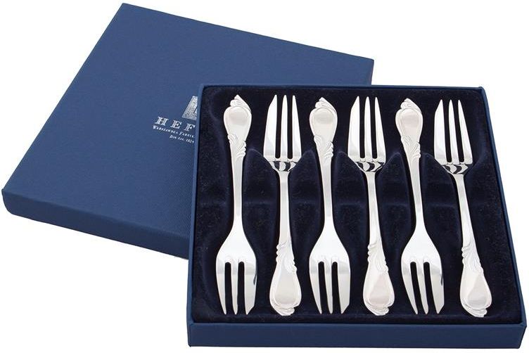 Hefra Rapsodia (połysk) zestaw widelec do ciasta 6 szt. mod.36 - Opinie ...