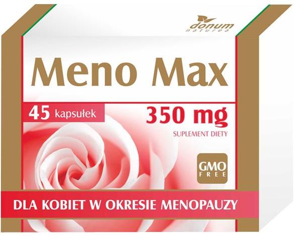 Lek na układ nerwowy Meno Max, 45 kapsułek - Opinie i ceny na Ceneo.pl