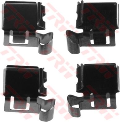 Klocki hamulcowe Zestaw akcesoriów, klocki hamulcowe TRW PFK477 ...