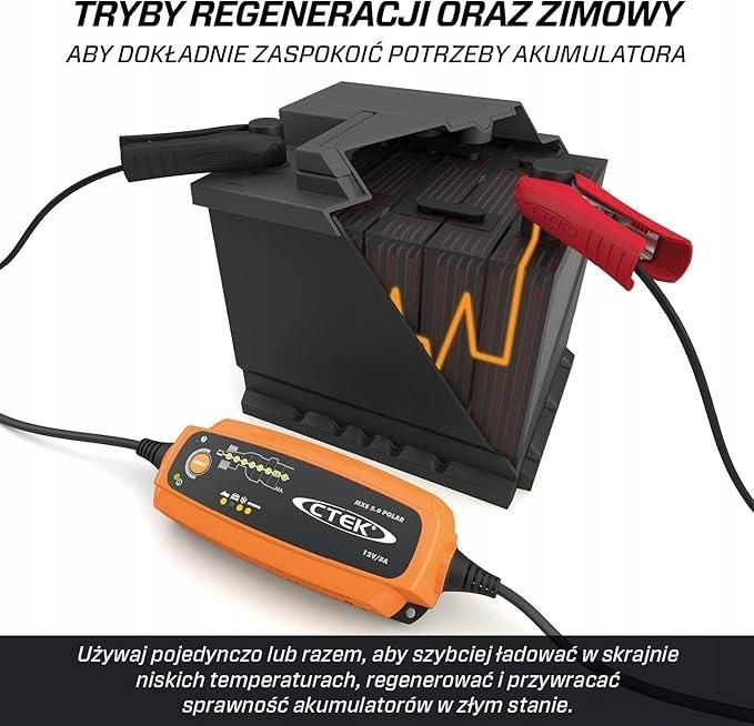 Prostownik do akumulatora Prostownik automatyczny CTEK MXS 5.0 POLAR ...