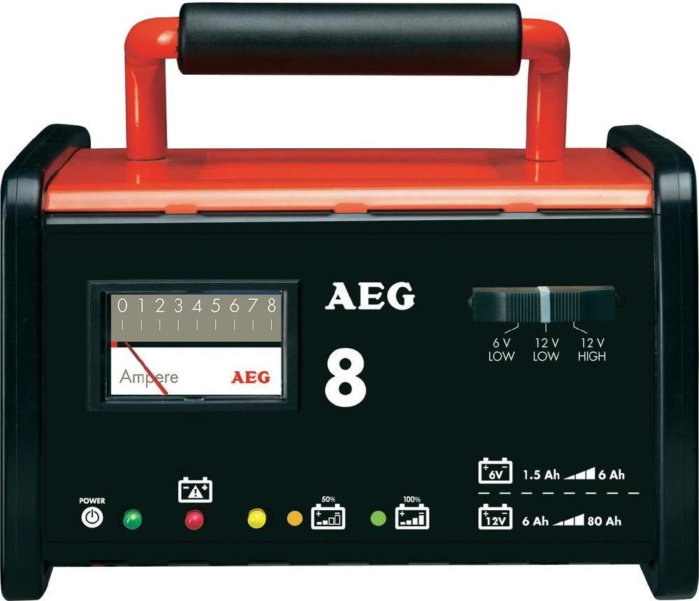 Prostownik do akumulatora Prostownik AEG WM 8, 6/12 V, 8 Ah, 1,5 do 80 ...