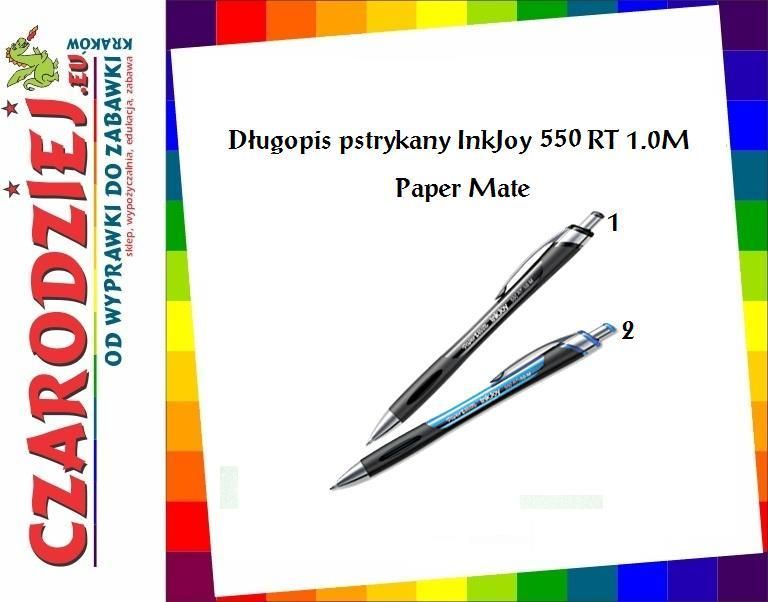 Paper Mate Długopis Pstrykany Inkjoy 550 Rt 1.0M - Ceny i opinie - Ceneo.pl