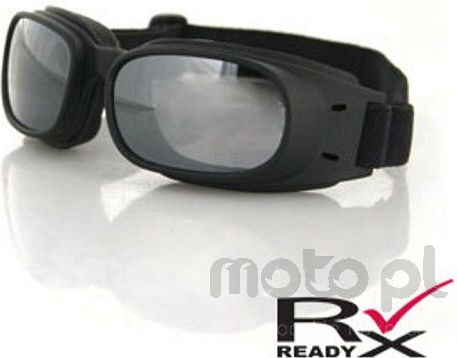 Gogle motocyklowe Gogle ATV Bobster Piston, Przyciemniane lustrzanki ...