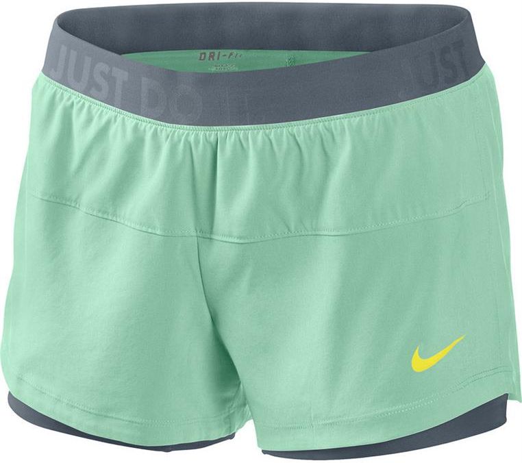 Nike spodenki sportowe damskie ICON WOVEN 2 IN 1 SHORT (522663-382 ...