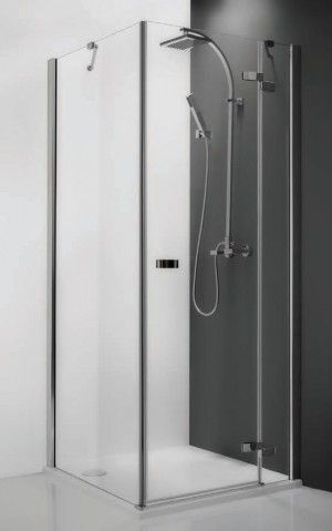 Kabina prysznicowa ROLTECHNIK GDOP1/GBL1 drzwi 100 cm+ ścianka 90 115 ...