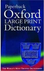 Paperback Oxford Large Print Dictionary - ceny i opinie - Ceneo.pl