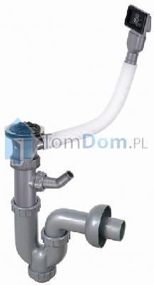 Syfon United Syfon zlewozmywakowy zestaw odpływowy 50 mm jednokomorowy ...
