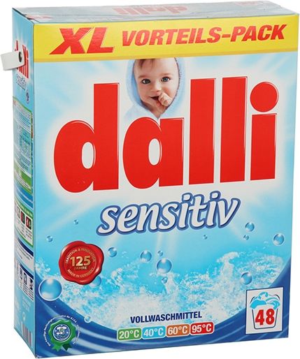 Dalli 3,36Kg Sensitive Niemiecki Proszek Do Prania (48 Prań) - Opinie i atrakcyjne ceny na Ceneo.pl