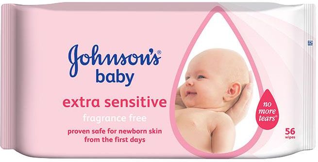 Johnsons Baby Diapering Ekstra Delikatkne Nawilżające Chusteczki ...