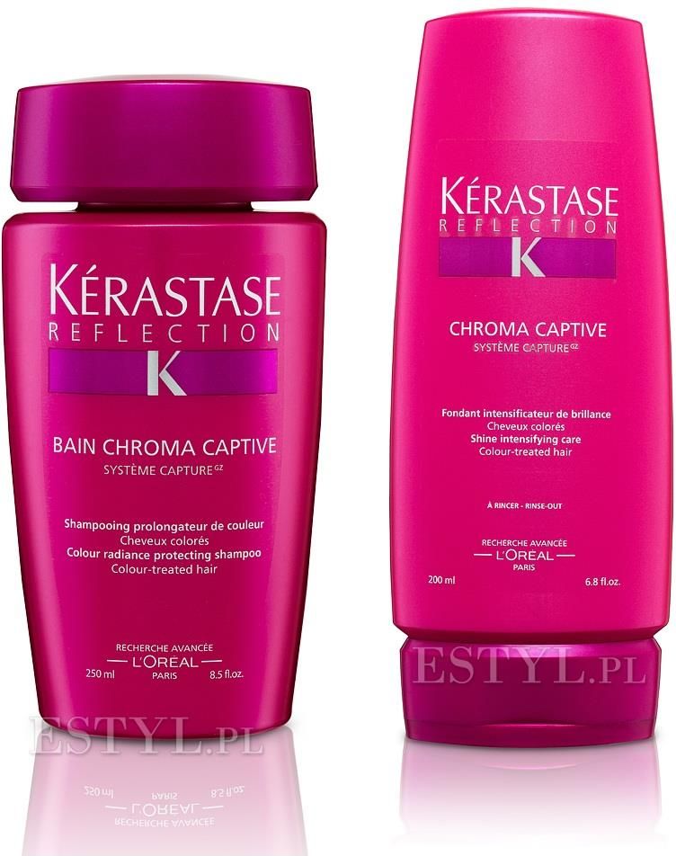 Kerastase Reflection Chroma Captive zestaw rozświetlający do włosów ...