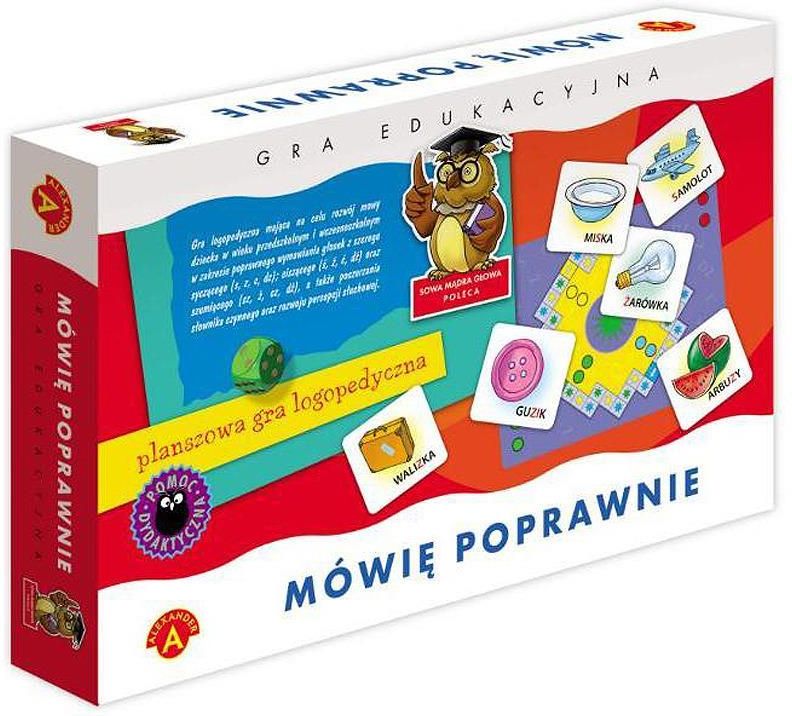 Alexander Mówię Poprawnie Gra Logopedyczna 00497 - Gra dla dziecka - Ceny i opinie - Ceneo.pl