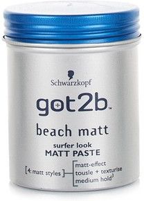 GOT2B Beach Boy Surfer Look Matt Paste Modelująca pasta matująca do ...