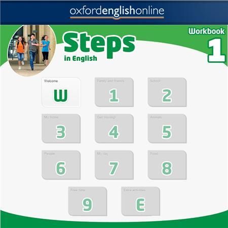 Steps in English 1 Online Workbook (Oxford English Online) PL - Ceny i ...