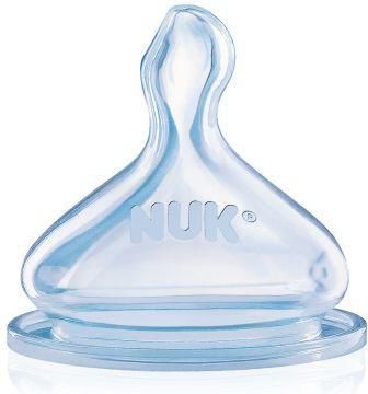 Silikonowy smoczek do butelki FIRST CHOICE roz 1 L, Nuk 709175 - Ceny i opinie - Ceneo.pl