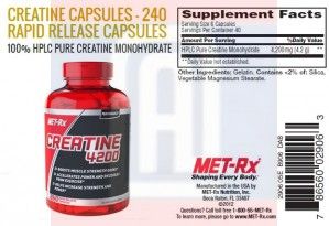 Met -Rx Pure Creatine 4200 700 Mg 240 Kaps - Ceny i opinie - Ceneo.pl
