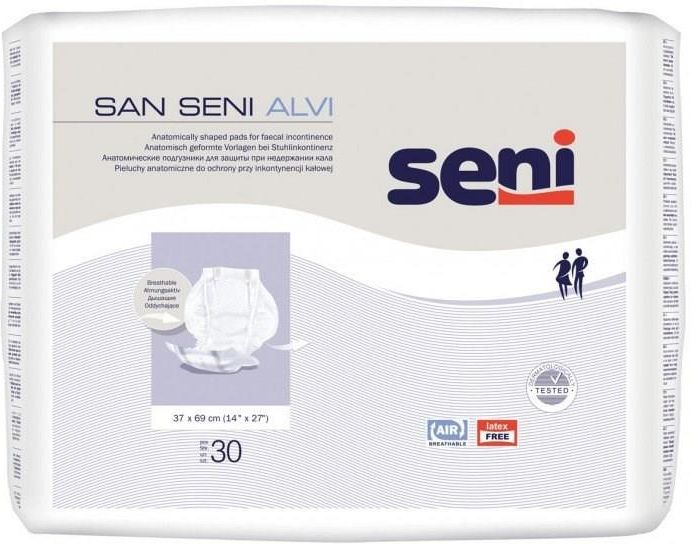 Seni pieluchy anatomiczne San Seni Alvi 30szt. - Opinie i ceny na Ceneo.pl
