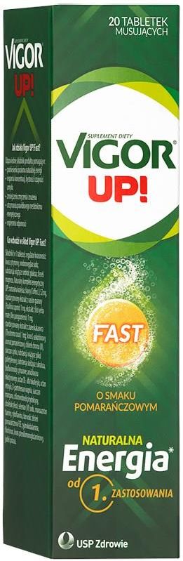 VIGOR UP ! FAST 20 tabl. - Opinie i ceny na Ceneo.pl