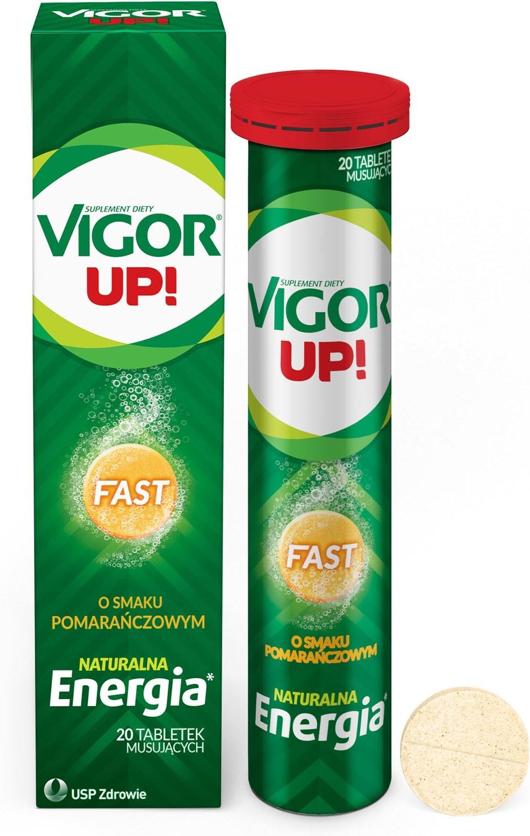 Vigor UP Fast 20 tabletek musujących - Opinie i ceny na Ceneo.pl