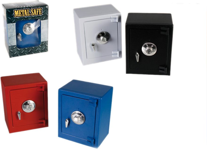 Mini sejf skarbonka metalowy - Skarbonki - Ceny i opinie - Ceneo.pl