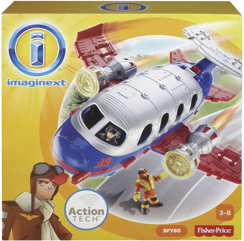 Fisher-Price Imaginext Samolot Jumbo Jet X7670 - Ceny i opinie - Ceneo.pl