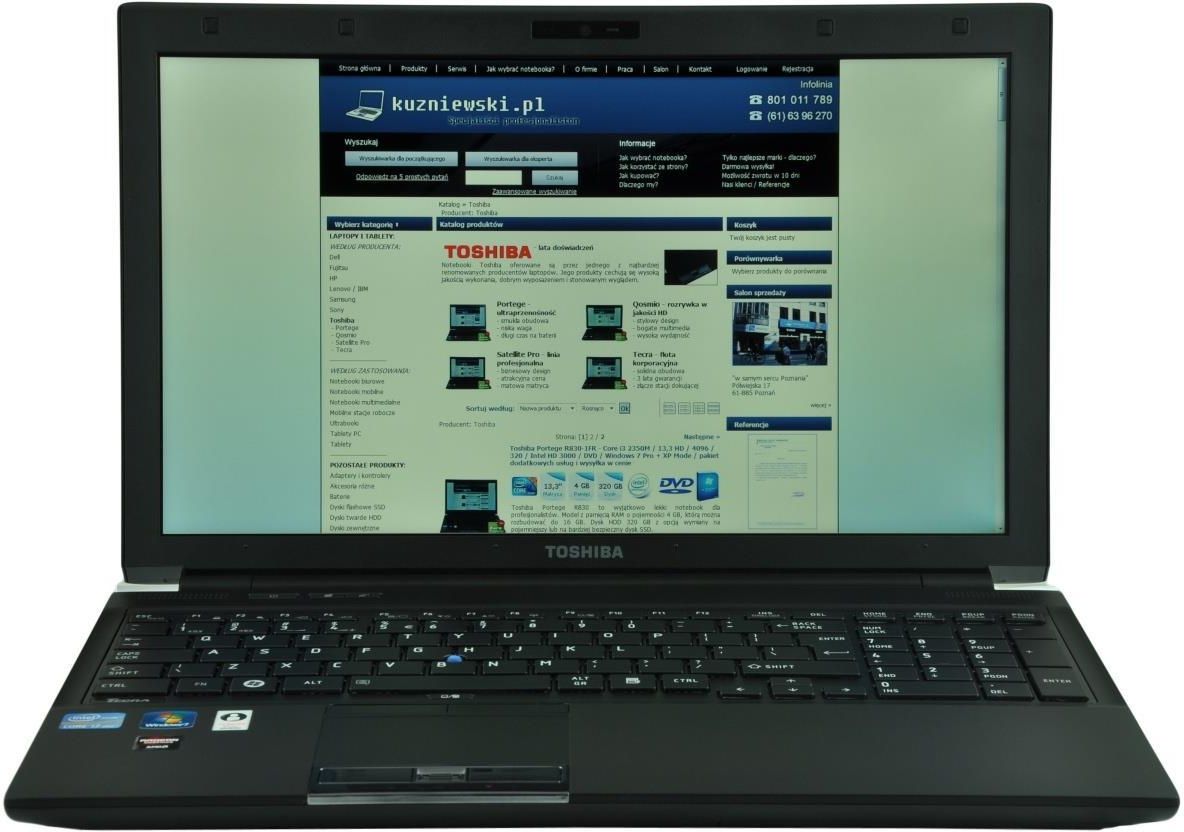 Laptop Toshiba Tecra R950-1P5 (PT534E-0CT02DPL) - Opinie i ceny na Ceneo.pl