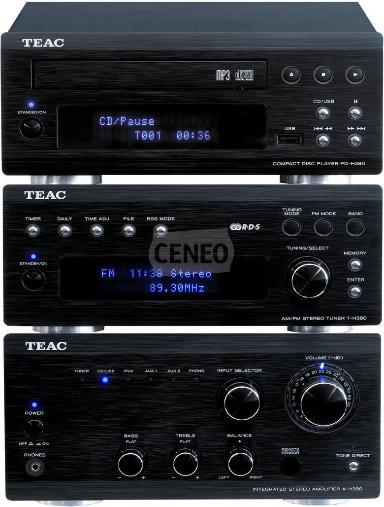 Teac AH380 + TH380 + PDH380 - Opinie i ceny na Ceneo.pl